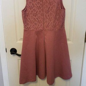 Altar'd State | Dresses | Nwt Altard State Rose Pink With Lace Top Size ...